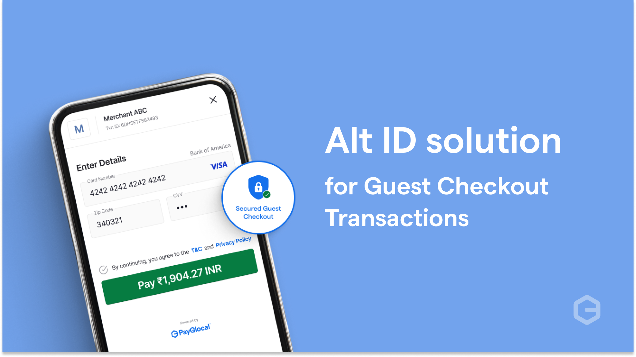Alt ID Solution for Guest Checkout Transactions